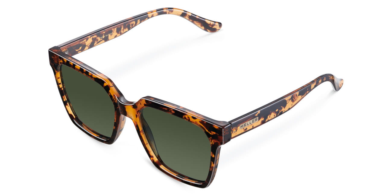 Meller Shaira Tigris Olive. Okulary oversize z polaryzacją | Sklep ...